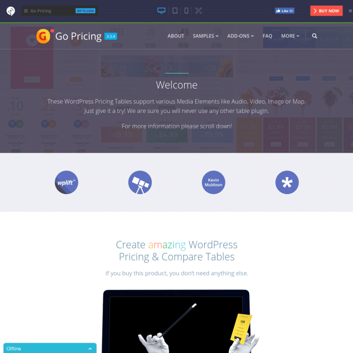 Go Pricing WordPress Responsive Pricing Tables v3.3.19 | GPL Vault
