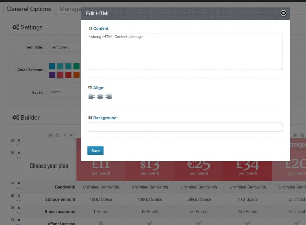 Visual Composer Easy Tables v2.0.1 | GPL Vault