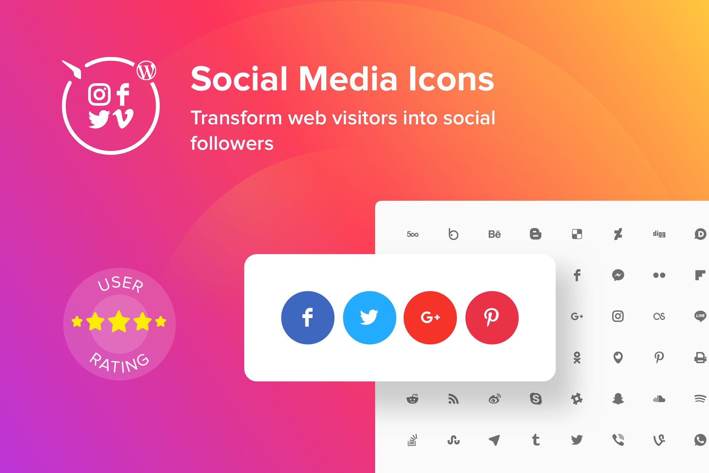 Elfsight Social Icons v1.7.1 | GPL Vault