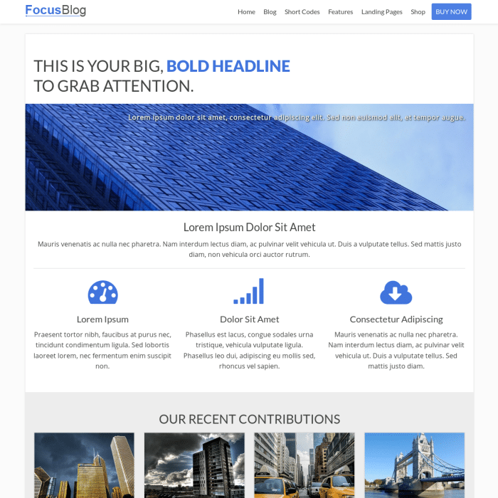 Thrive Themes Focusblog WordPress Theme v2.0.3 | GPL Vault