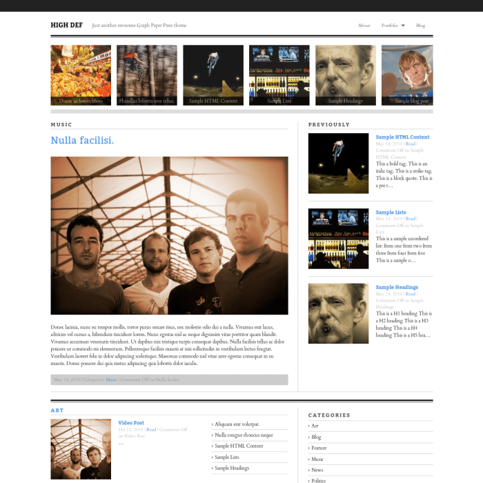 Graph Paper Press Optics Pro WordPress Theme v1.0.1.1 | GPL Vault