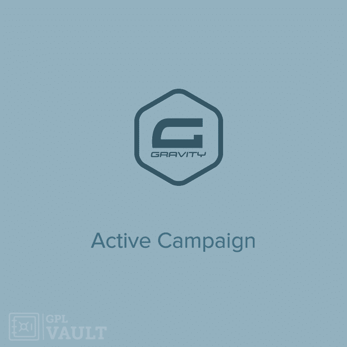 Gravity Forms Active Campaign Addon v1.8 | GPL Vault