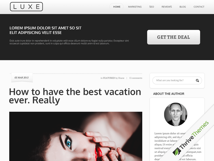 Thrive Themes Luxe WordPress Theme v1.500.1 | GPL Vault
