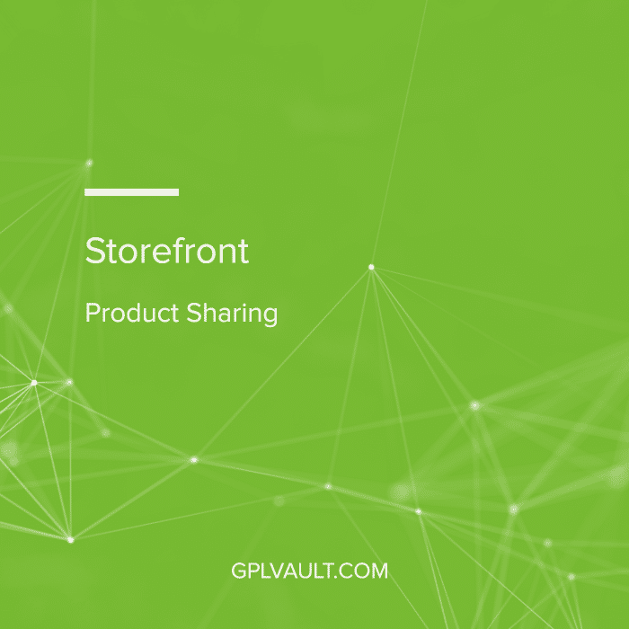Storefront Product Sharing Add-On v1.0.6 | GPL Vault