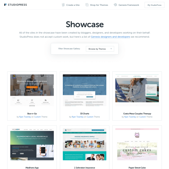 StudioPress Showcase Pro Genesis WordPress Theme v2.0.2 | GPL Vault
