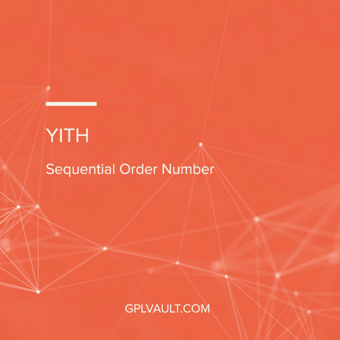 Yith Woocommerce Sequential Order Number V1215 Gpl Vault